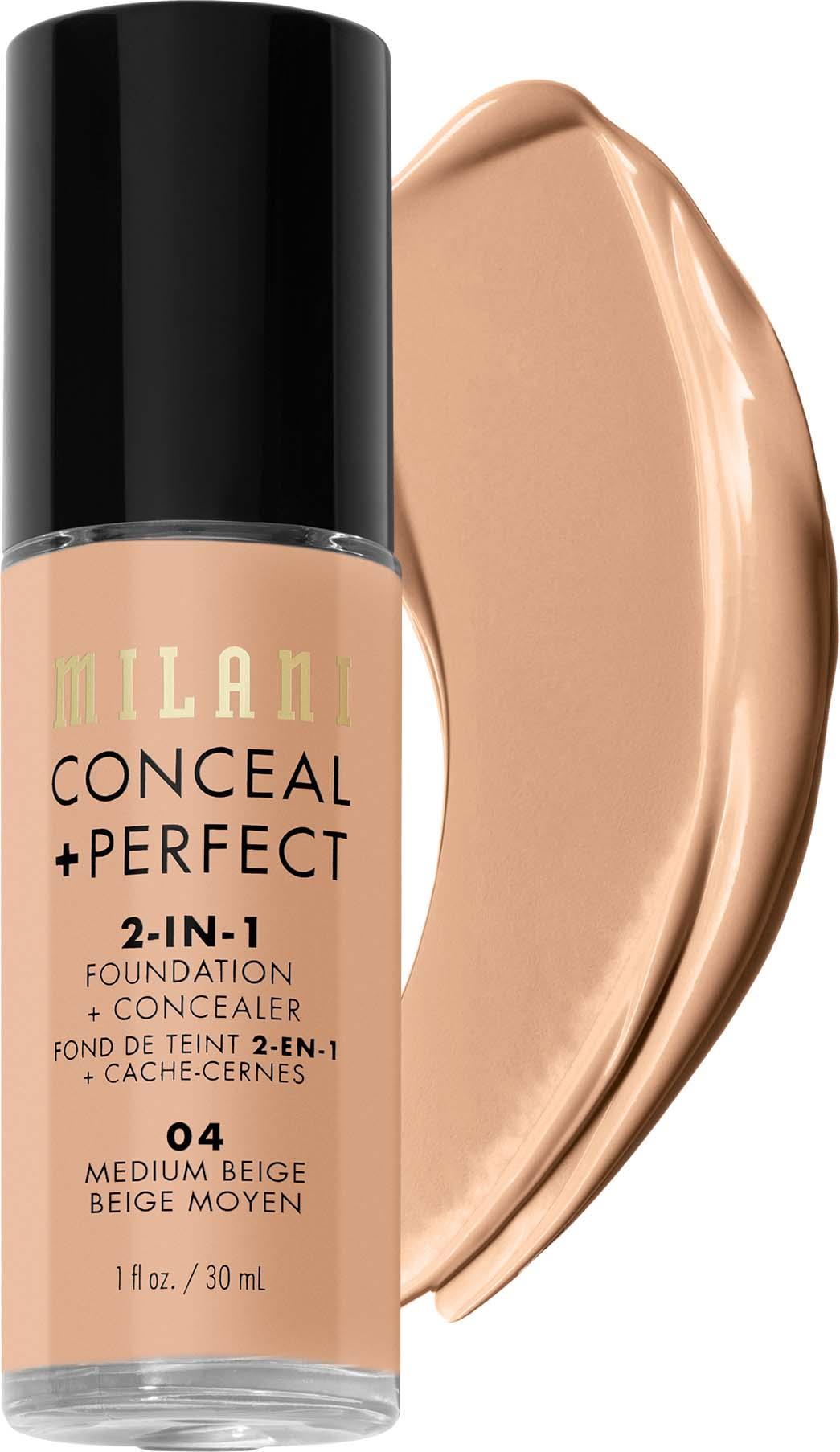 Milani Conceal & Perfect Liquid Foundation Medium Beige | lyko.com