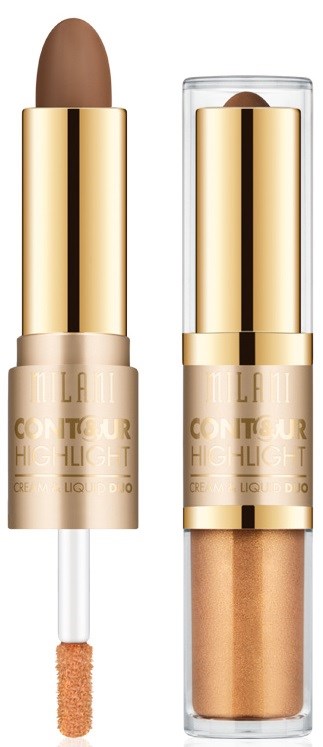 Milani Contour & Highlight Cream & Liquid Due Dark/Deep | lyko.com