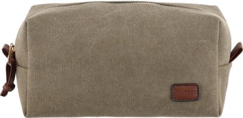 Mineas Cosmetic Bag Canvas Green | lyko.com