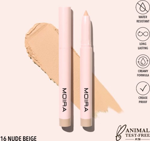 Moira At Glance Stick Shadow 016 Nude Beige | lyko.com
