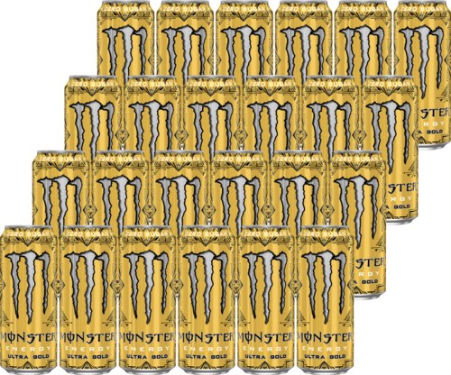 Monster Energy Ultra Gold Zero Sugar 24 x 50cl | lyko.com