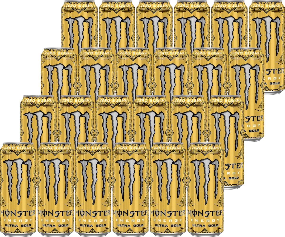 Monster Energy Ultra Gold Zero Sugar 24 x 50cl | lyko.com
