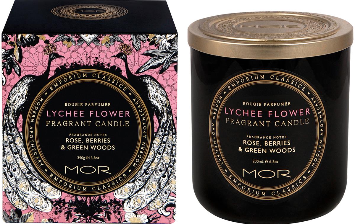 MOR Emporium Classics Fragrant Candle Lychee Flower 390 g | lyko.com