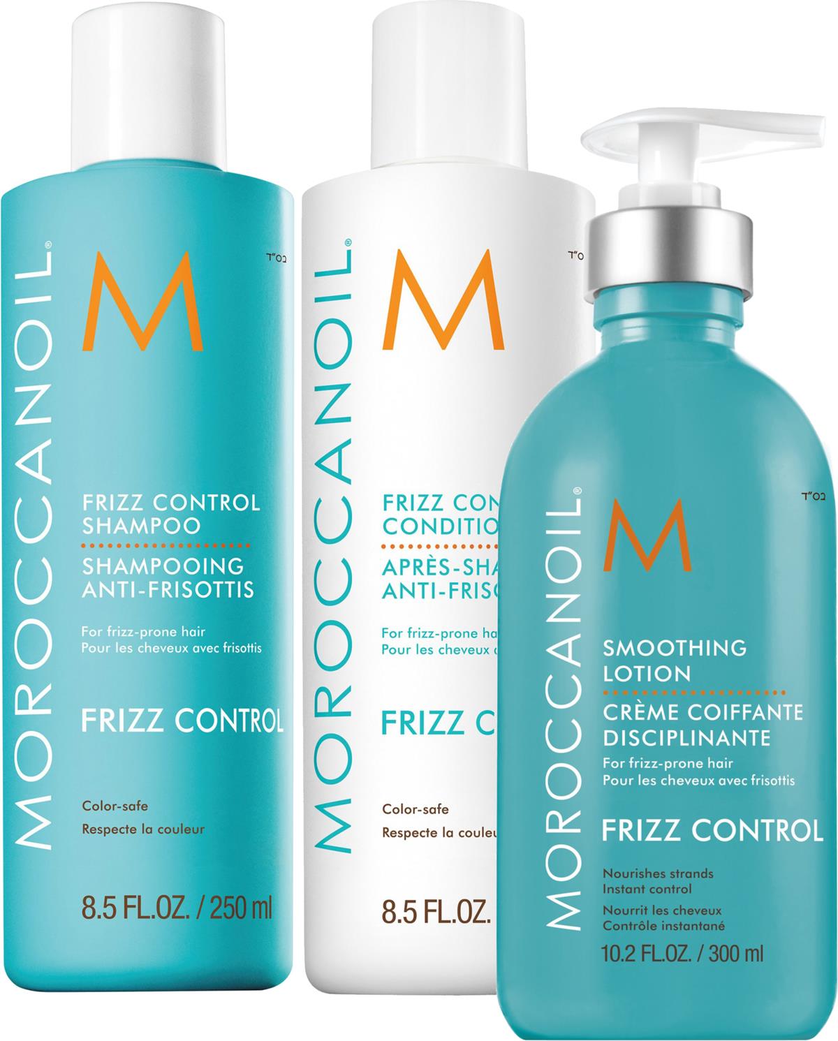 Moroccanoil Frizz Control Bundle Shampoo 250 ml & Conditioner 250 ml ...