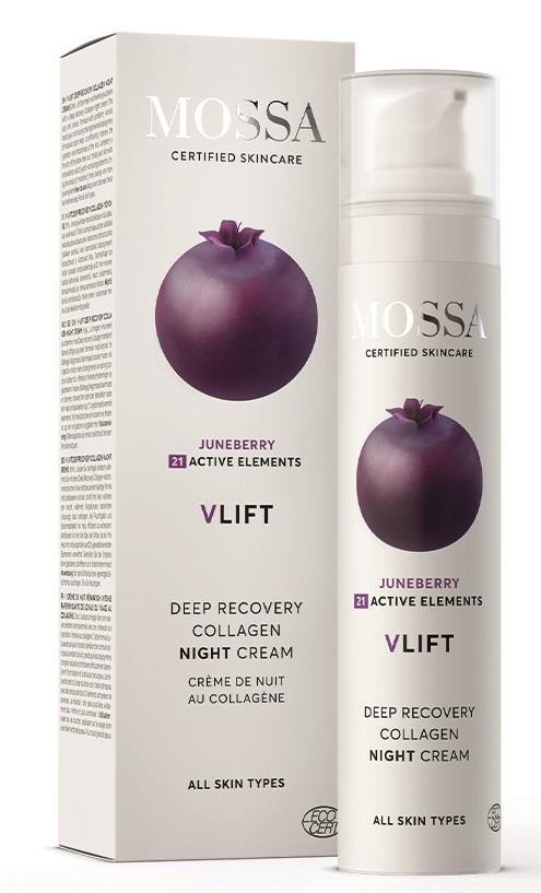 Mossa V-lift Deep Sleep Collagen Night Cream 50 ml | lyko.com