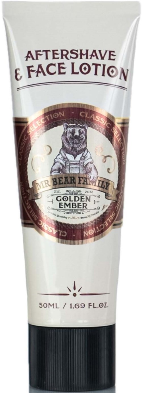 Mr Bear Family Golden Ember Aftershave & Face Lotion 50 ml | lyko.com