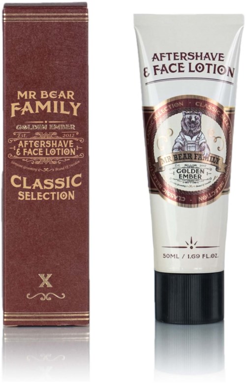 Mr Bear Family Golden Ember Aftershave & Face Lotion 50 ml | lyko.com