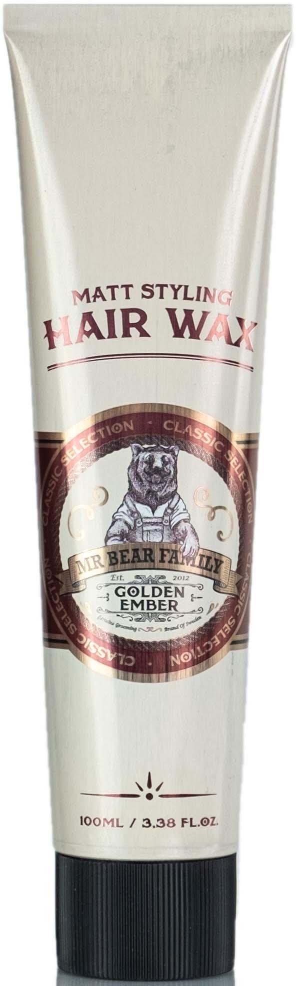 Mr Bear Family Golden Ember Hair Wax 100 ml | lyko.com