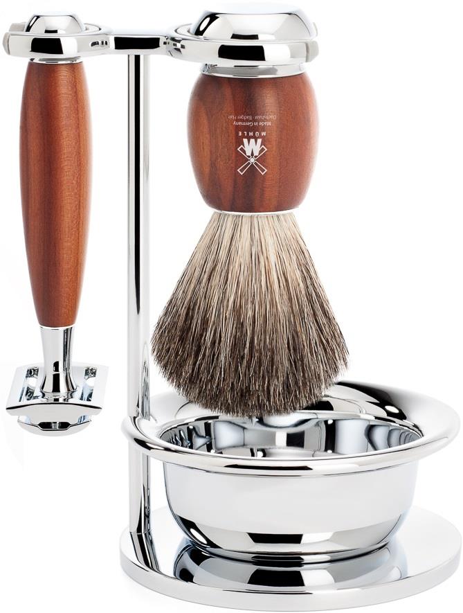 Mühle VIVO Shaving Set Plum Wood Black Fibre Safety Razor | lyko.com Mühle VIVO Shaving Set Plum Wood Black Fibre Safety Razor | lyko.com
