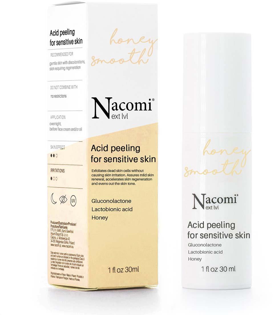 Nacomi Next Level Acid exfoliator for sensitive skin 30 ml | lyko.com