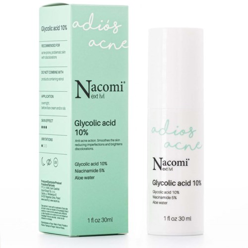 Nacomi Next Level Adios Acne Glycolic Acid 10% 30 ml | lyko.com