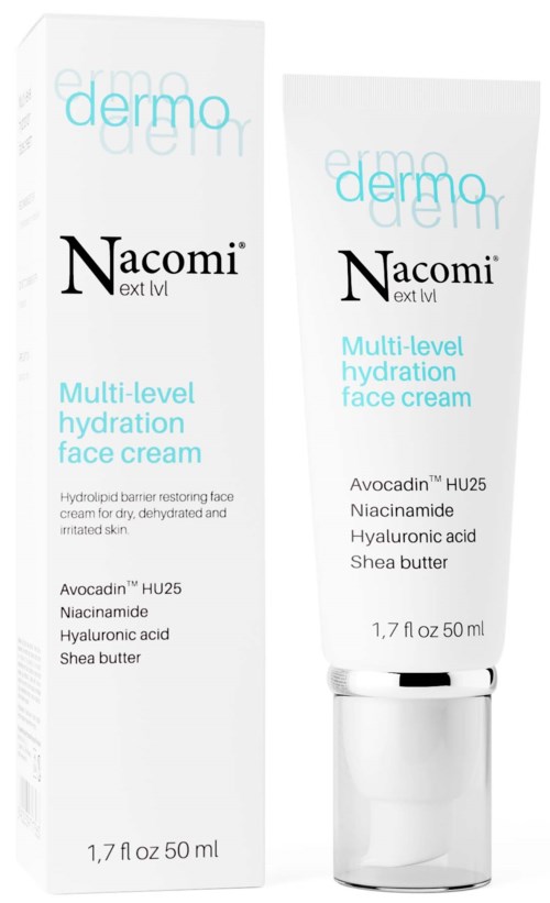 Nacomi Next Level Dermo Multi-Level Hydration Face Cream 50 ml | lyko.com