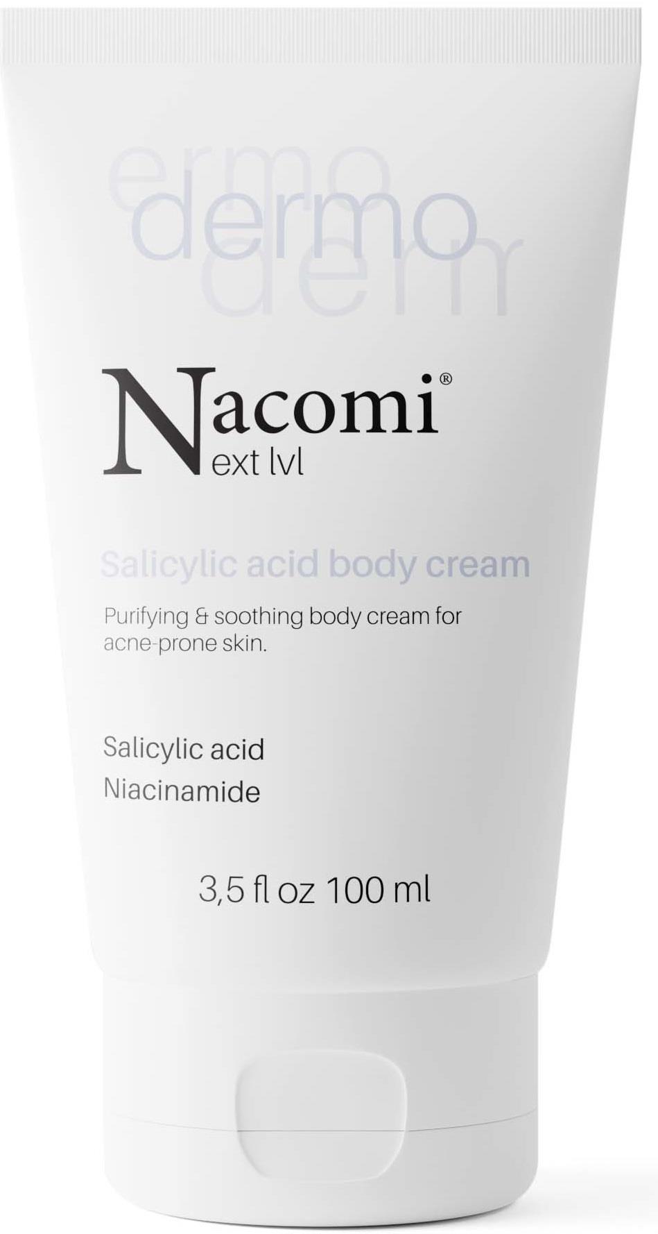 Nacomi Next Level Dermo Salicylic Acid Body Cream 100 ml | lyko.com