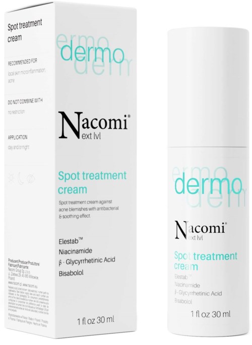 Nacomi Next Level Dermo Spot Treatment Cream 30 ml | lyko.com