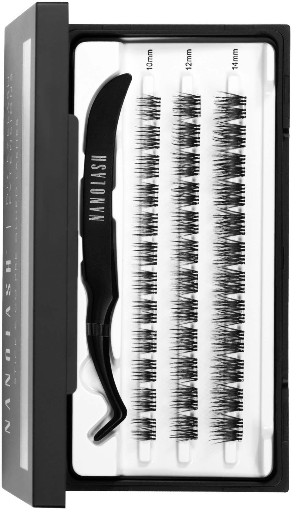 Nanolash DIY eyelash extensions Stick & Go pre-glued lashes ...