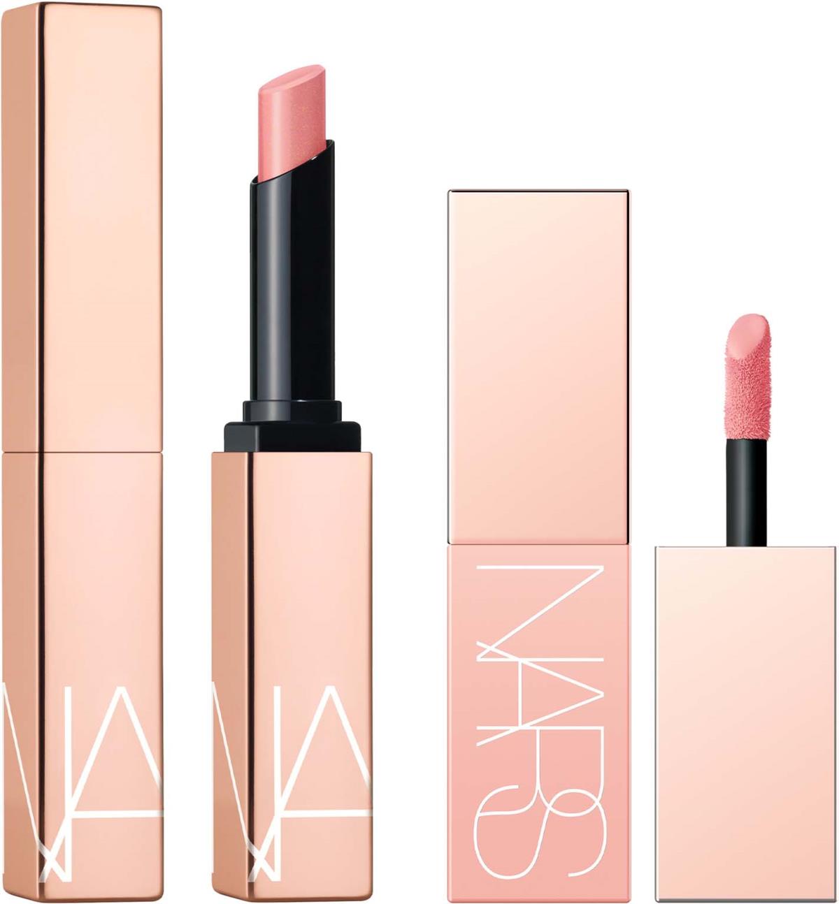 NARS Holiday Collection Orgasm Afterglow Lipstick & Mini Liquid Blush Duo | lyko.com