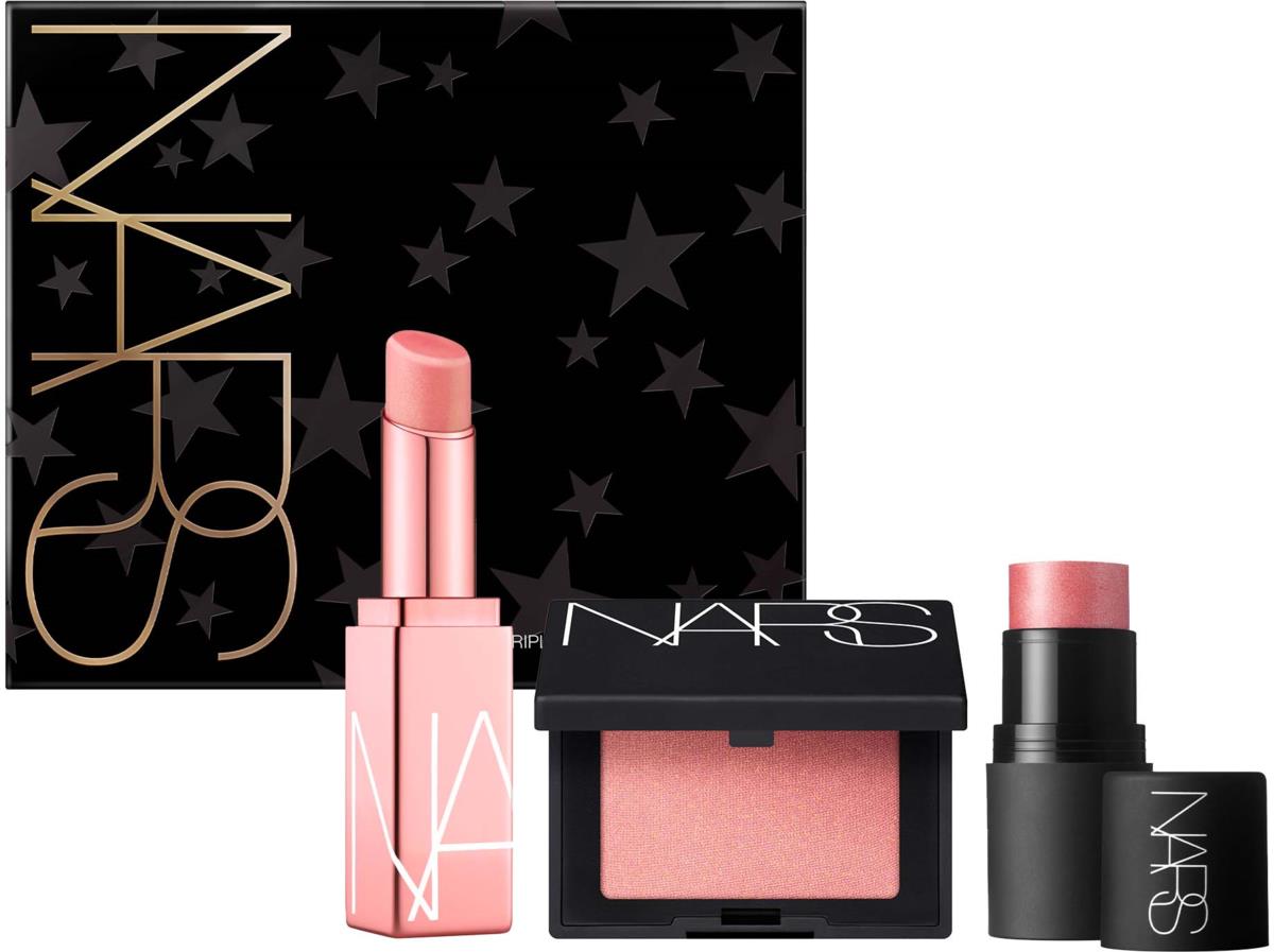 NARS Holiday Collection Orgasm Triple Threat Cheek & Lip Set | lyko.com