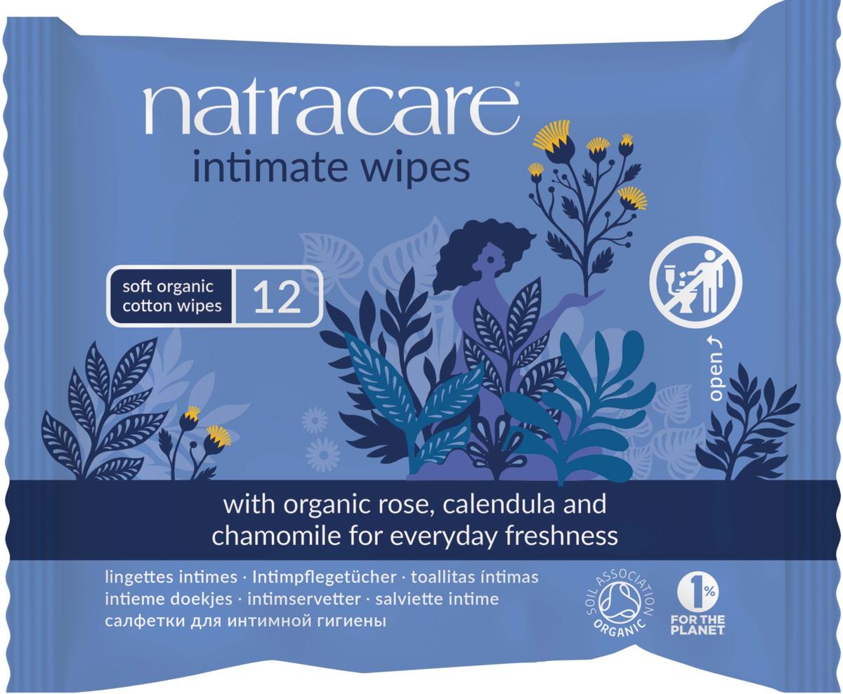 Natracare Intimate Wipes 12 pcs | lyko.com