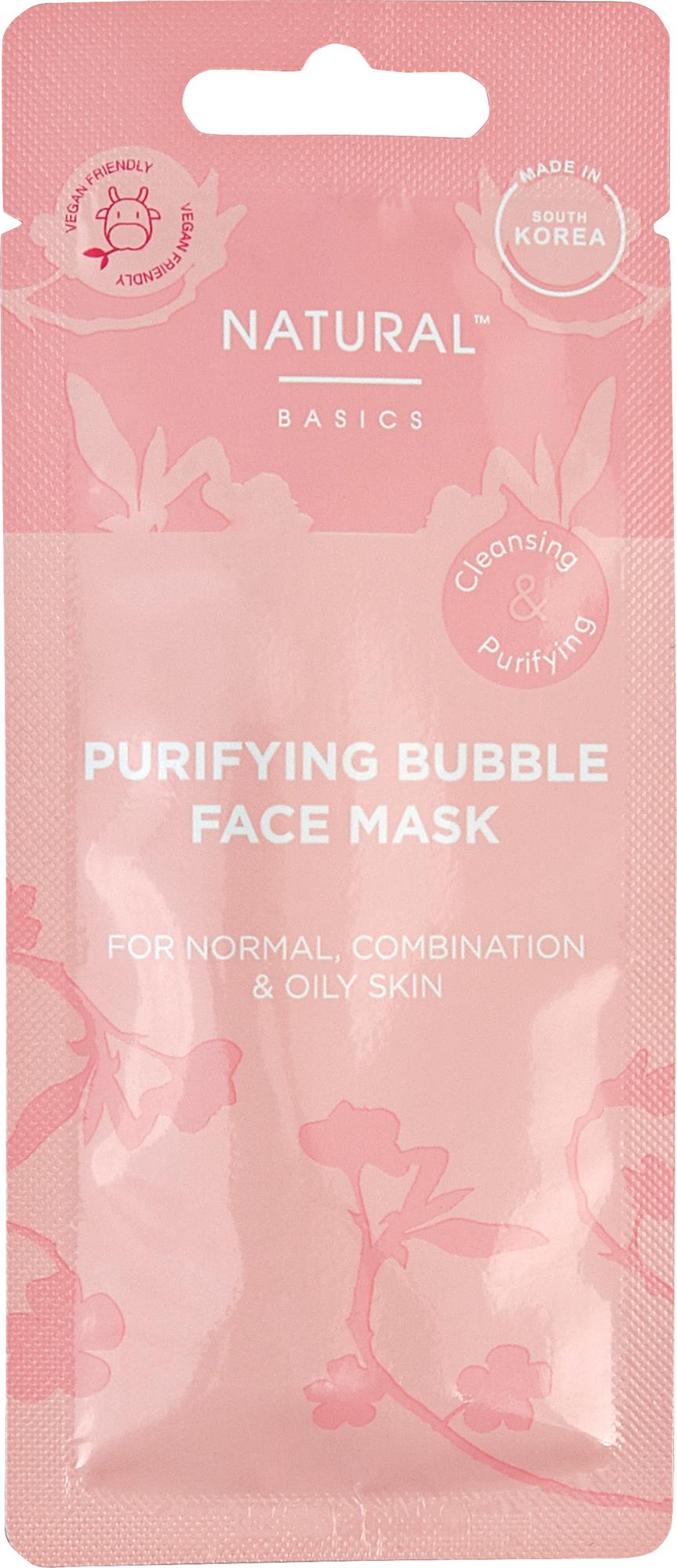Natural Basics Bubble Face Mask 15 g | lyko.com