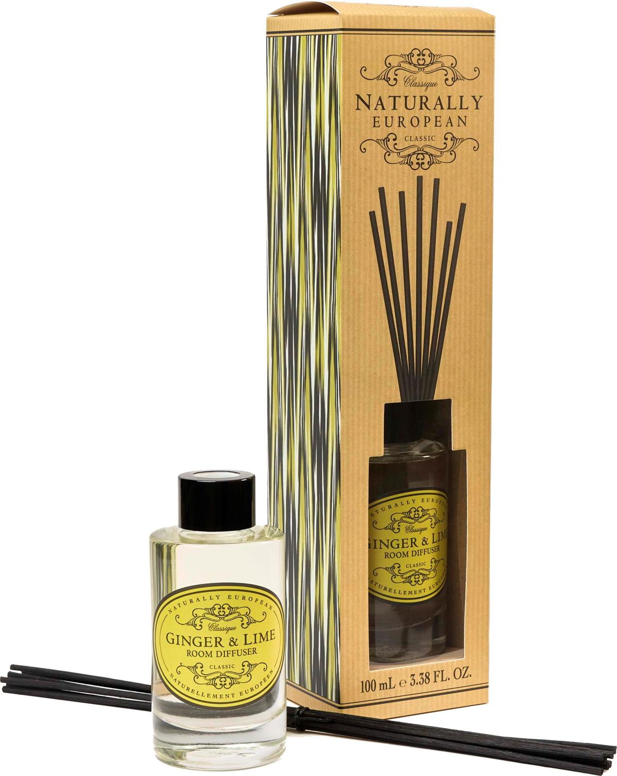 Naturally European Ginger & Lime Diffuser 100 ml | lyko.com