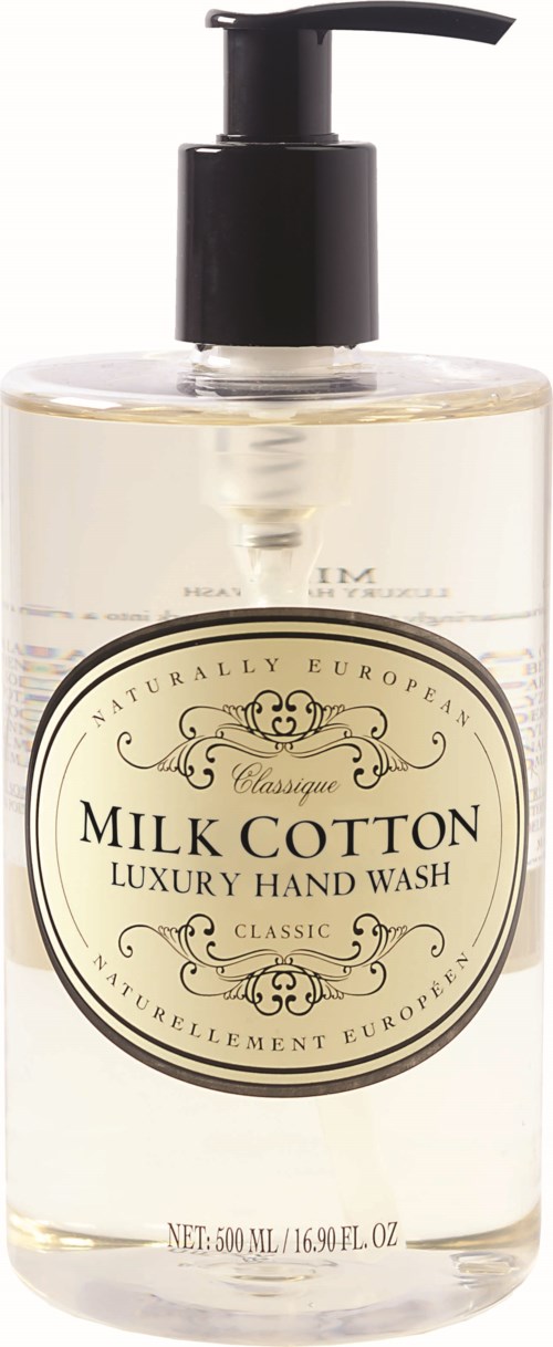 Naturally European Milk Cotton Hand Wash 500 ml | lyko.com