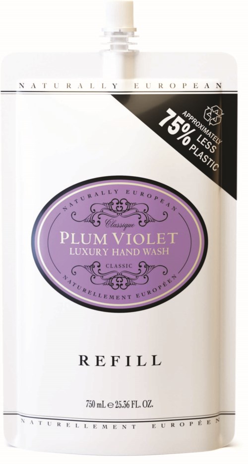 Naturally European Plum Violet Refill Hand Wash 750 ml | lyko.com