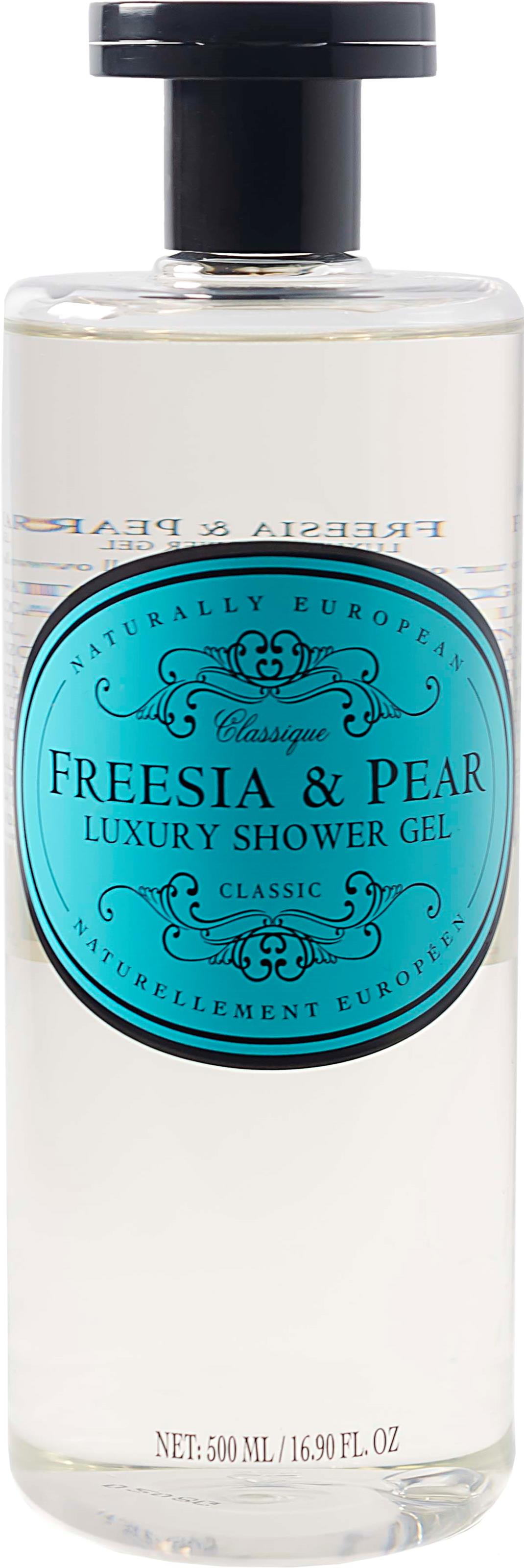 Naturally European Feesia And Pear Shower Gel 500 Ml