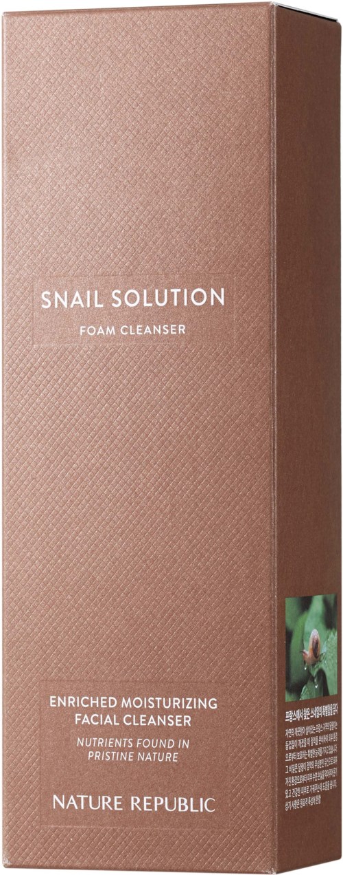 Nature Republic Snail Solution Foam Cleanser 150 ml | lyko.com