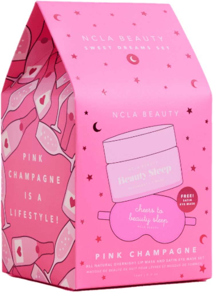 NCLA Beauty Pink Champagne Pink Champagne Lip Mask Gift Set | lyko.com