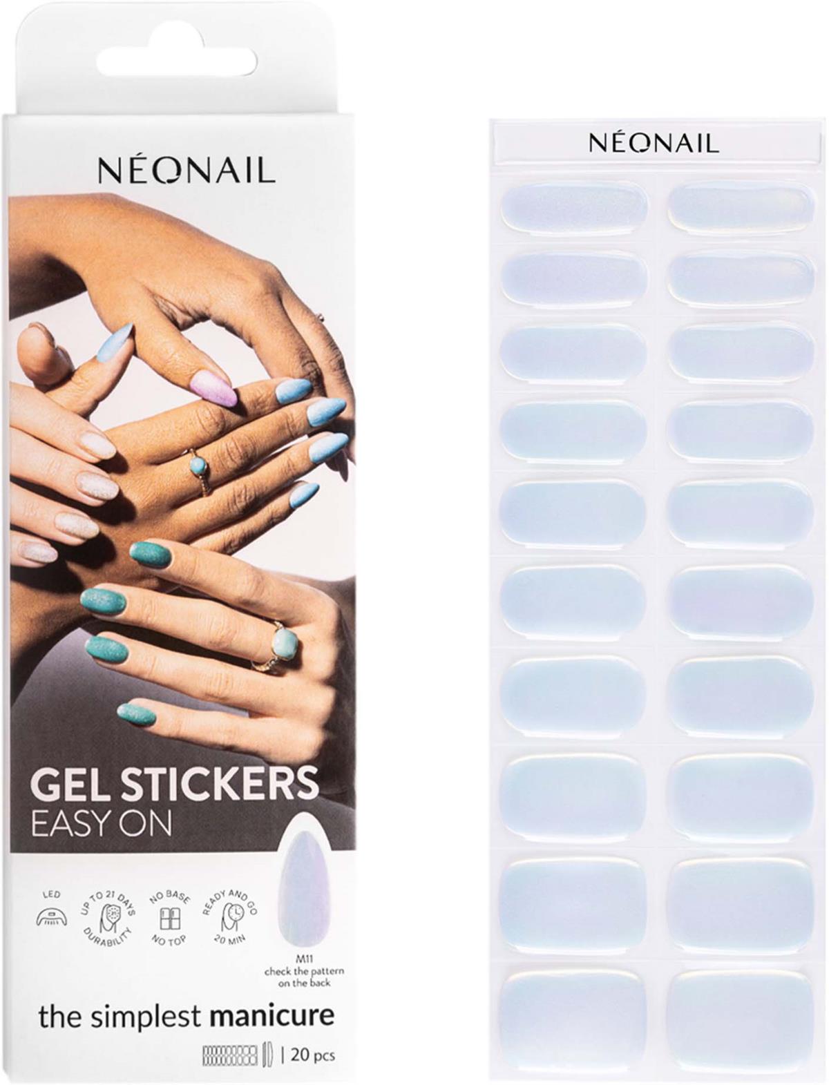 Neonail Gel Stickers Easy On M11