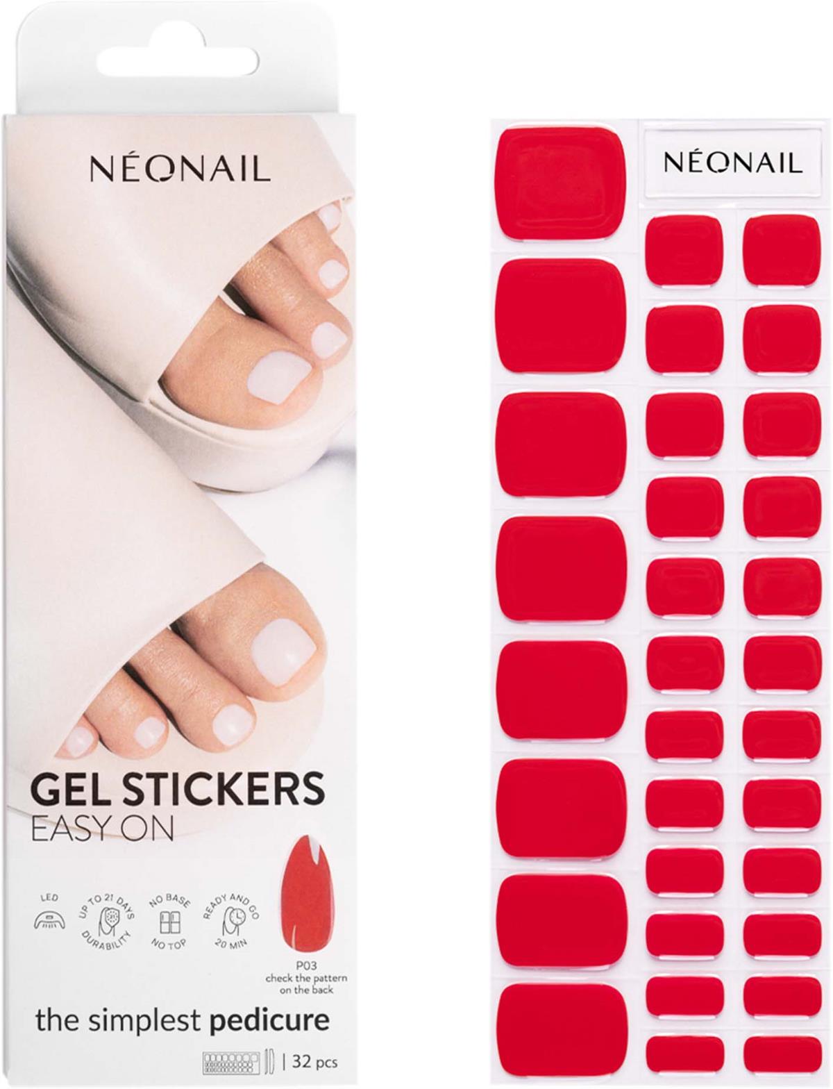 Neonail Gel Stickers Easy On P03