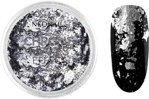 NEONAIL Powder Chrome Effect Silver | lyko.com
