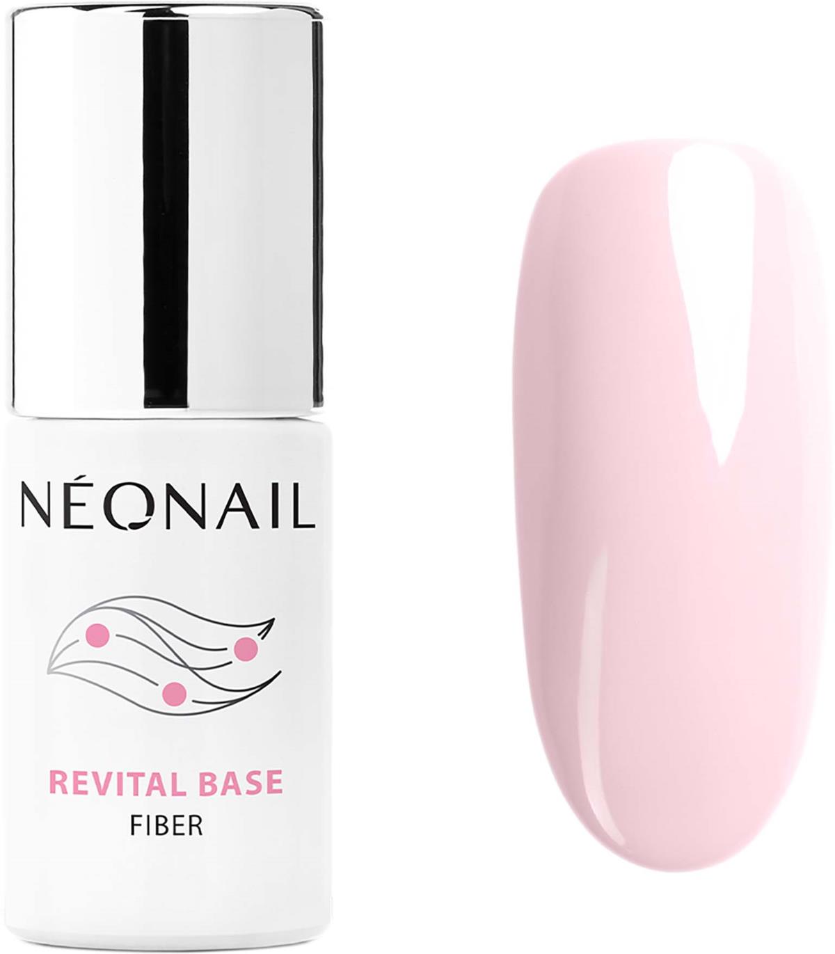 NEONAIL UV Gel Polish Revital Base Fiber Rosy Blush | lyko.com