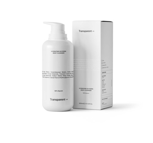 NICHE BEAUTY LAB Transparent Lab Hydrating Glycerin Body Cleanser 400 ...