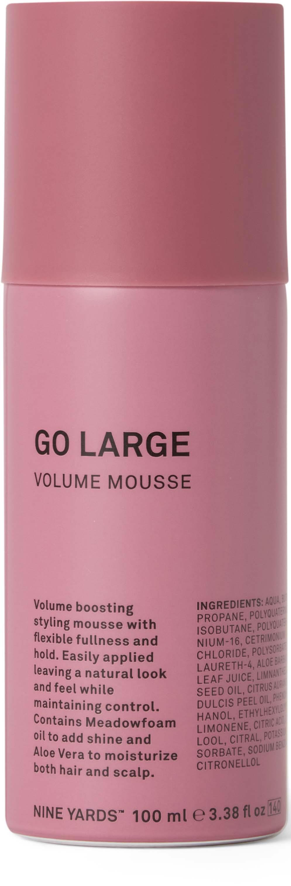 Nine Yards Go Large Volume Mousse 100 ml | lyko.com