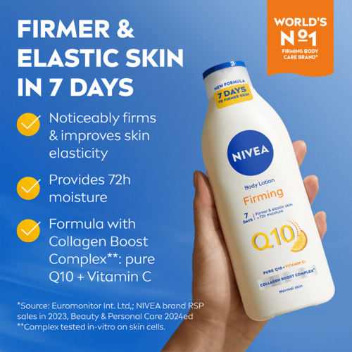 NIVEA Q10 Body Lotion Q10 Vitamin C 250 ml | lyko.com