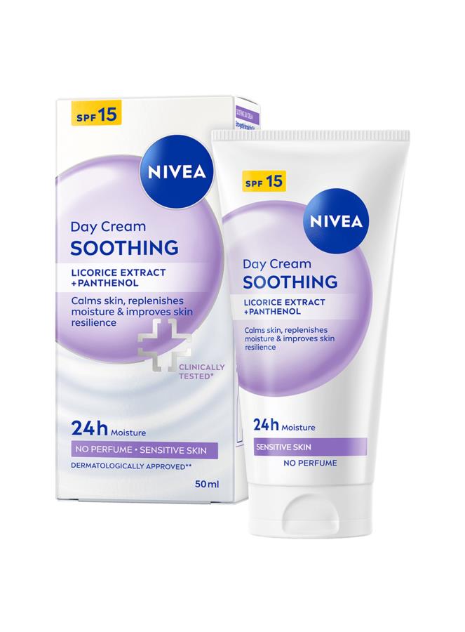 NIVEA Soothing Day Cream SPF15 50 ml | lyko.com