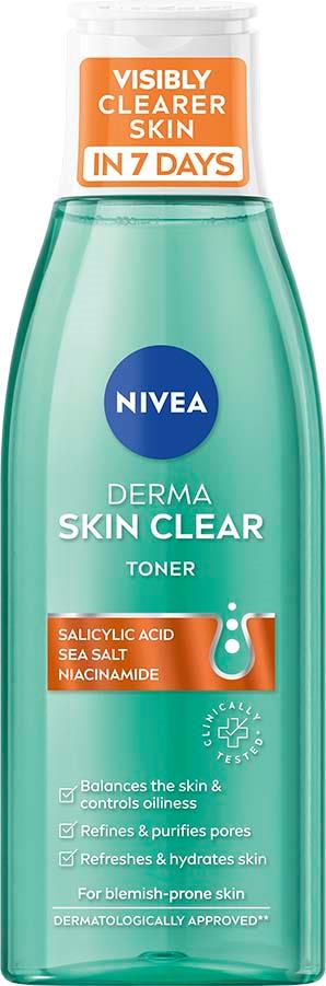 NIVEA Derma Skin Clear Toner 200 ml | lyko.com