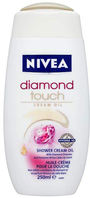 NIVEA Diamond Touch Shower Cream 250 ml | lyko.com