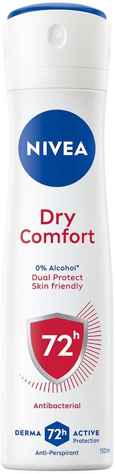 NIVEA Dry Comfort Spray 150 ml | lyko.com