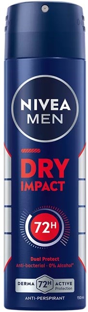 NIVEA MEN Dry Impact Spray 150 ml | lyko.com