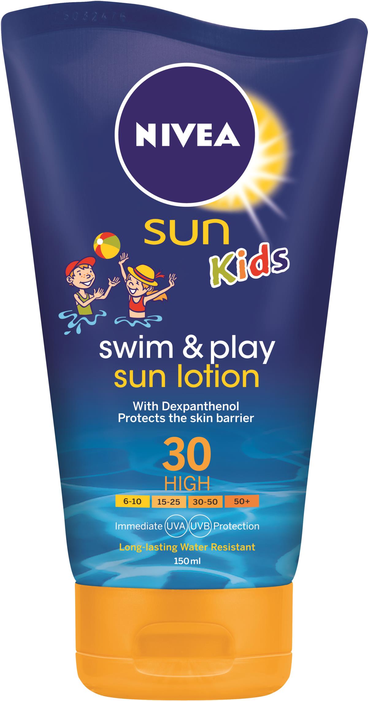 NIVEA Sun Kids Swim & Play Lotion SPF30 150 ml | lyko.com