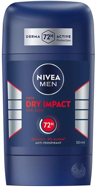 NIVEA MEN Antiperspirant Deo Dry Impact Stick 50 ml | lyko.com