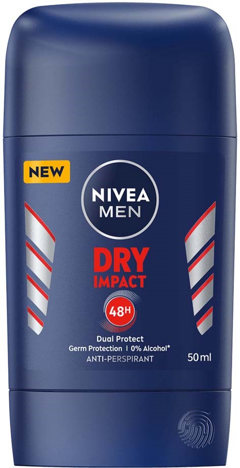 NIVEA NIVEA MEN Antiperspirant Deo Dry Impact Stick 50 ml | lyko.com