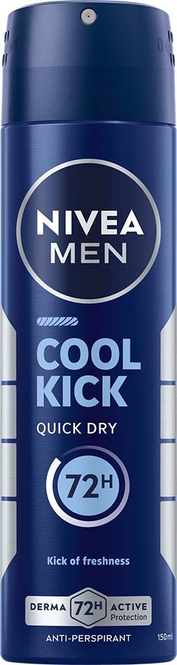 NIVEA MEN Cool Kick Spray 150 ml | lyko.com