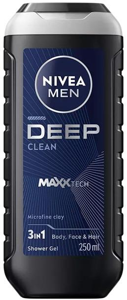 NIVEA MEN Deep Shower Gel 250 ml | lyko.com