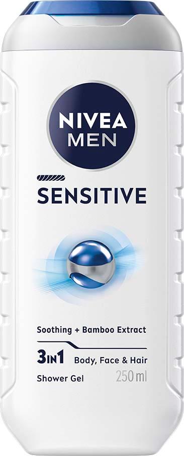 NIVEA MEN Sensitive Shower Gel 250 ml | lyko.com