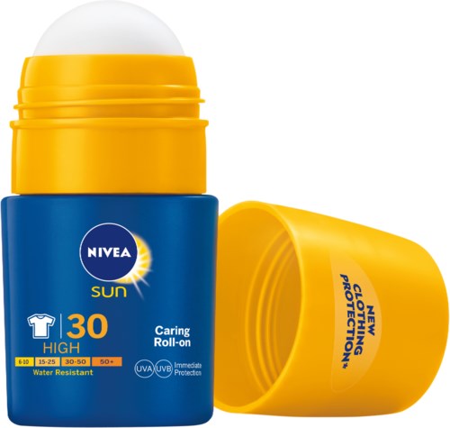 NIVEA SUN Protect & Moisture Moisturising Sun Roll on SPF30 Sun ...