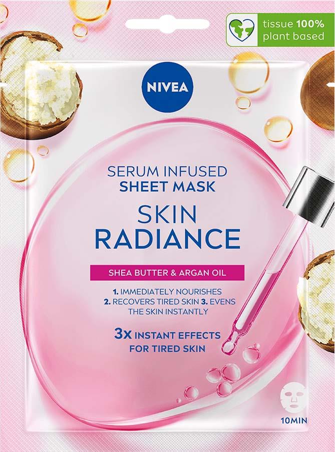 NIVEA Natural Radiance Sheet Mask 1 pcs | lyko.com