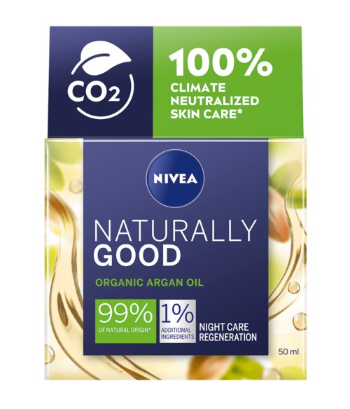 NIVEA Naturally Good Night Cream 50 ml | lyko.com